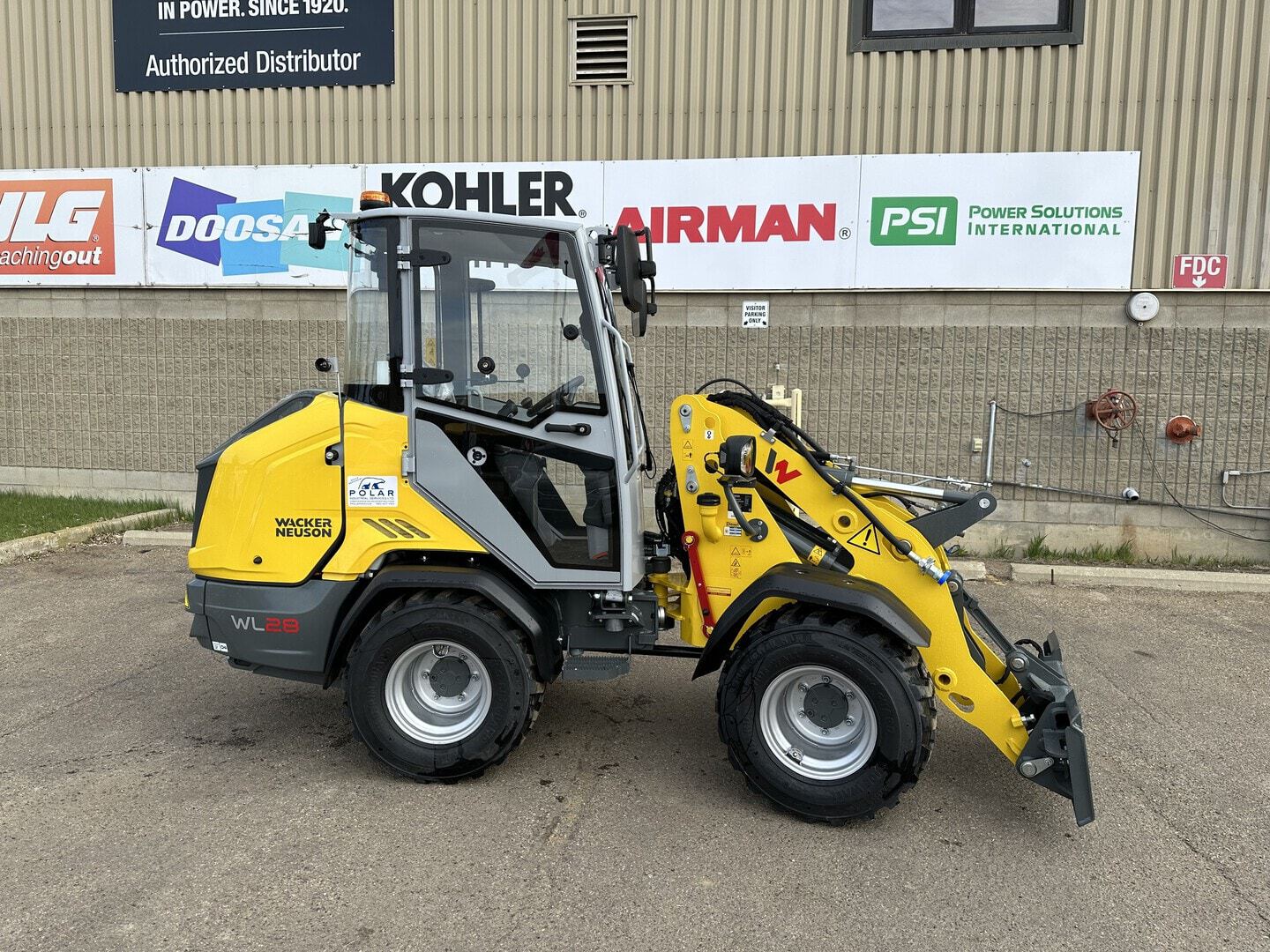 Showrooms: Doosan, JLG, Kohler, Wacker Neuson, Generac, HLA