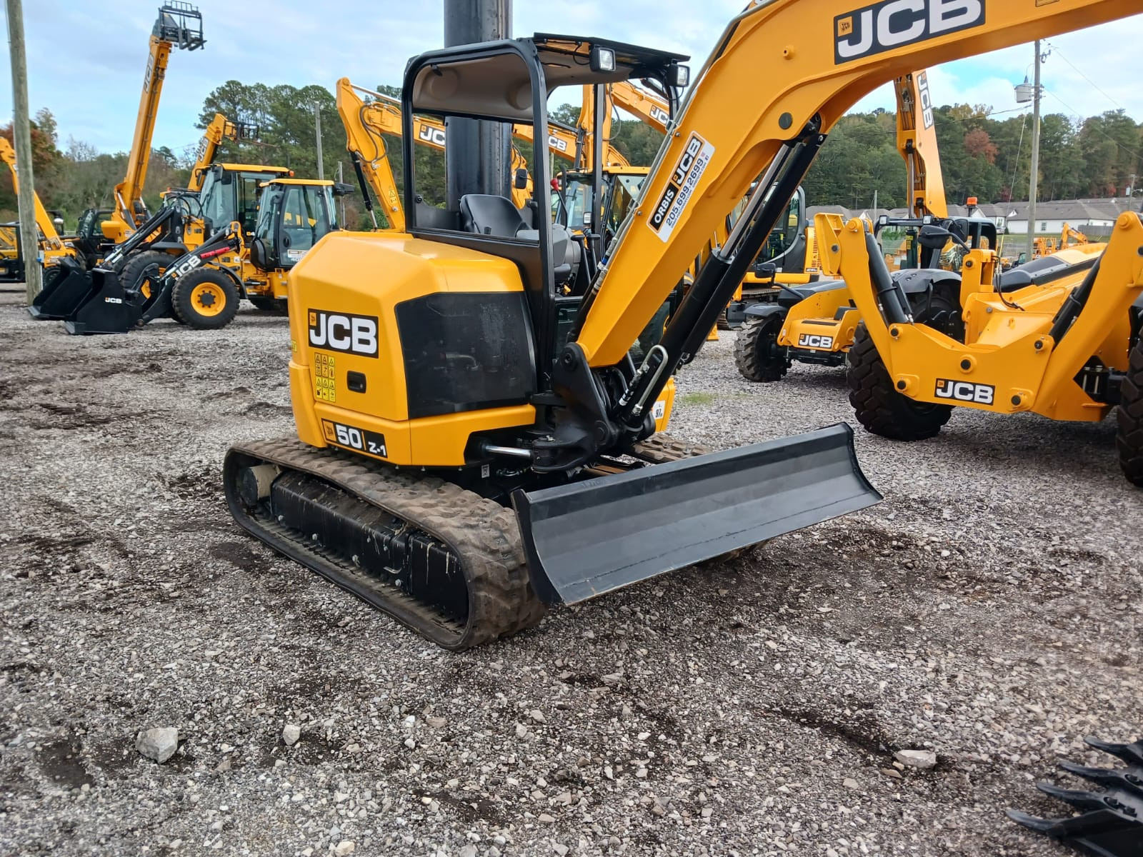 New 2025 JCB 50Z-1 in Moody, AL