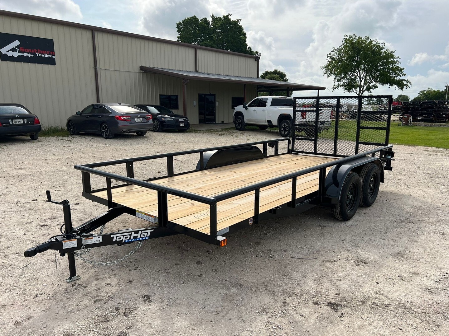 Top Hat Utility Trailers For Sale : Construction Equipment Guide