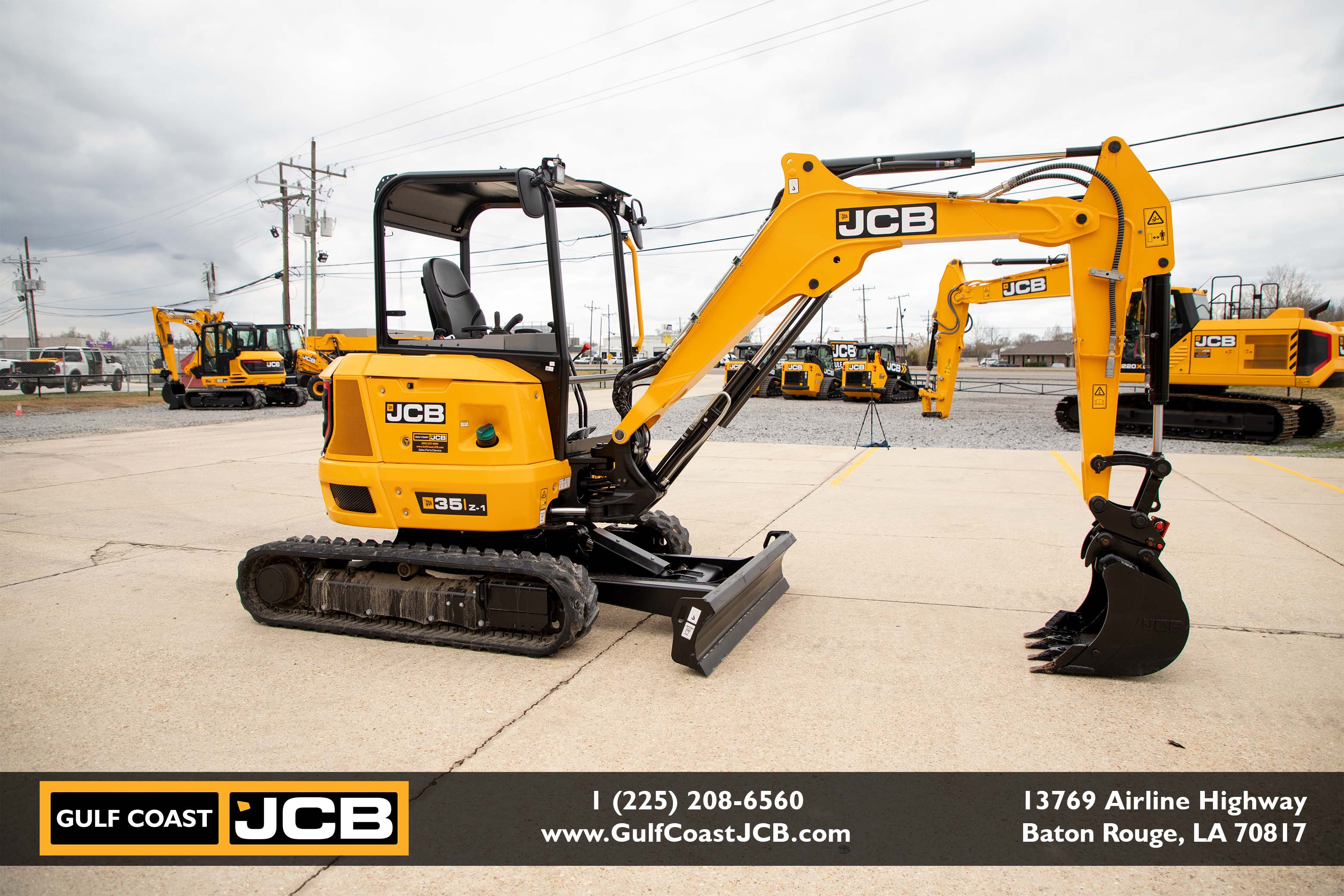 Gulf Coast JCB—Construction Equipment—Baton Rouge Louisiana