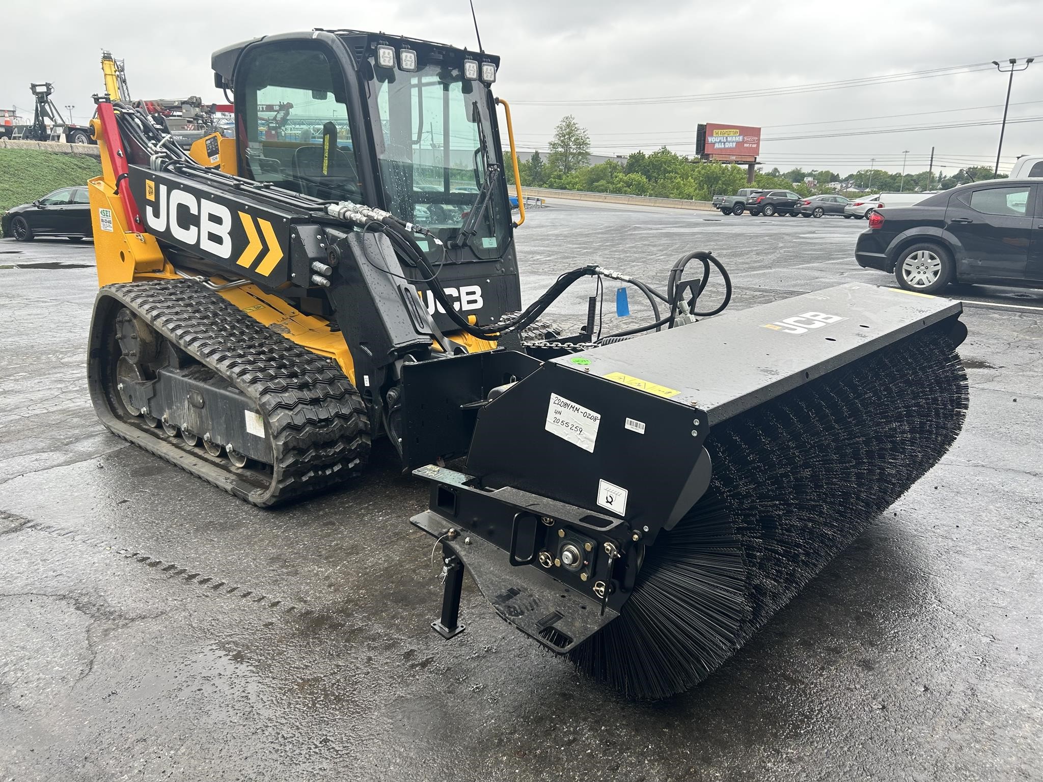 New 2022 JCB 84" ANGLE BROOM in Harrisburg, PA