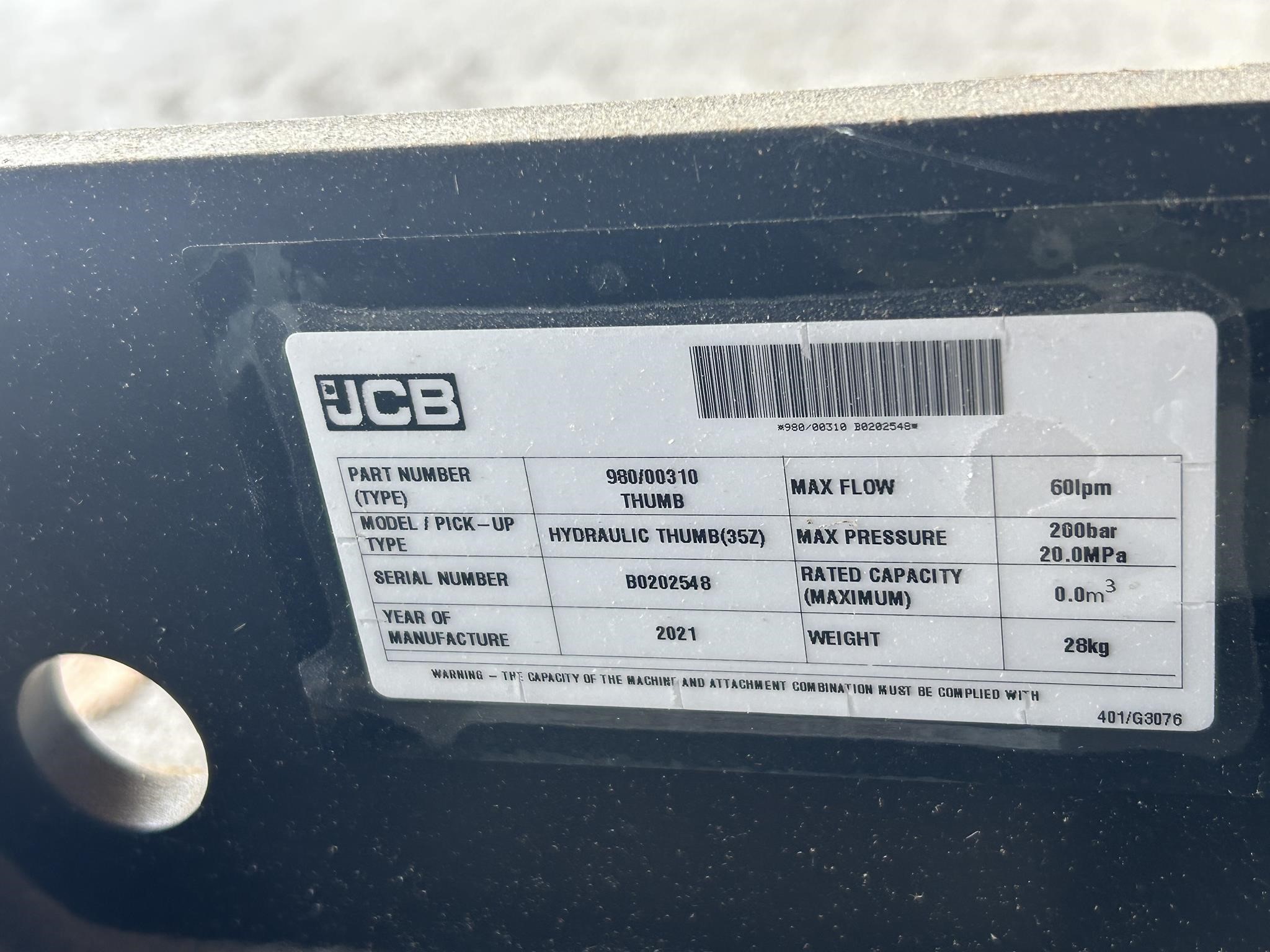 2021 JCB 980/00310 For Sale (82121931) from Stephenson Equipment, Inc ...