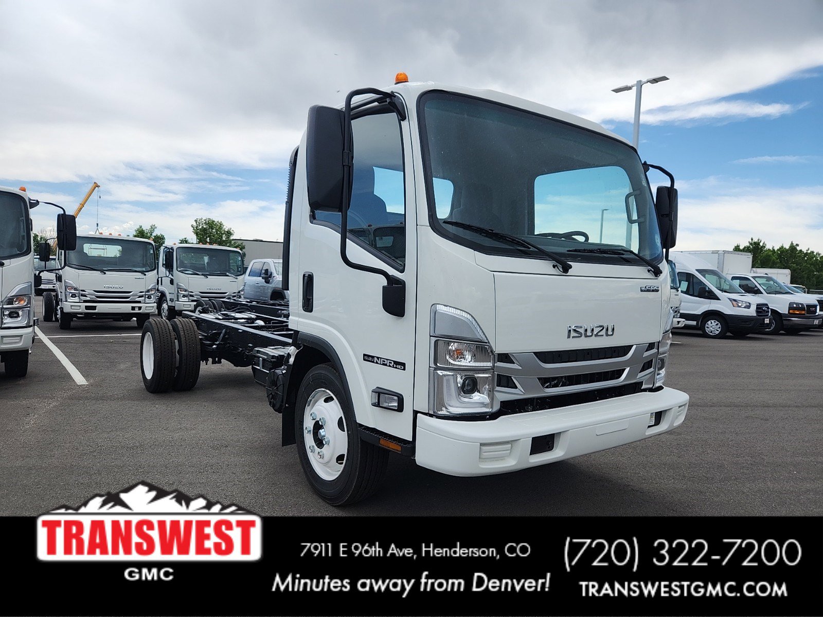 New 2025 ISUZU NPR-HD GAS CAB CHASSIS 150 WHEELBASE in Henderson, CO