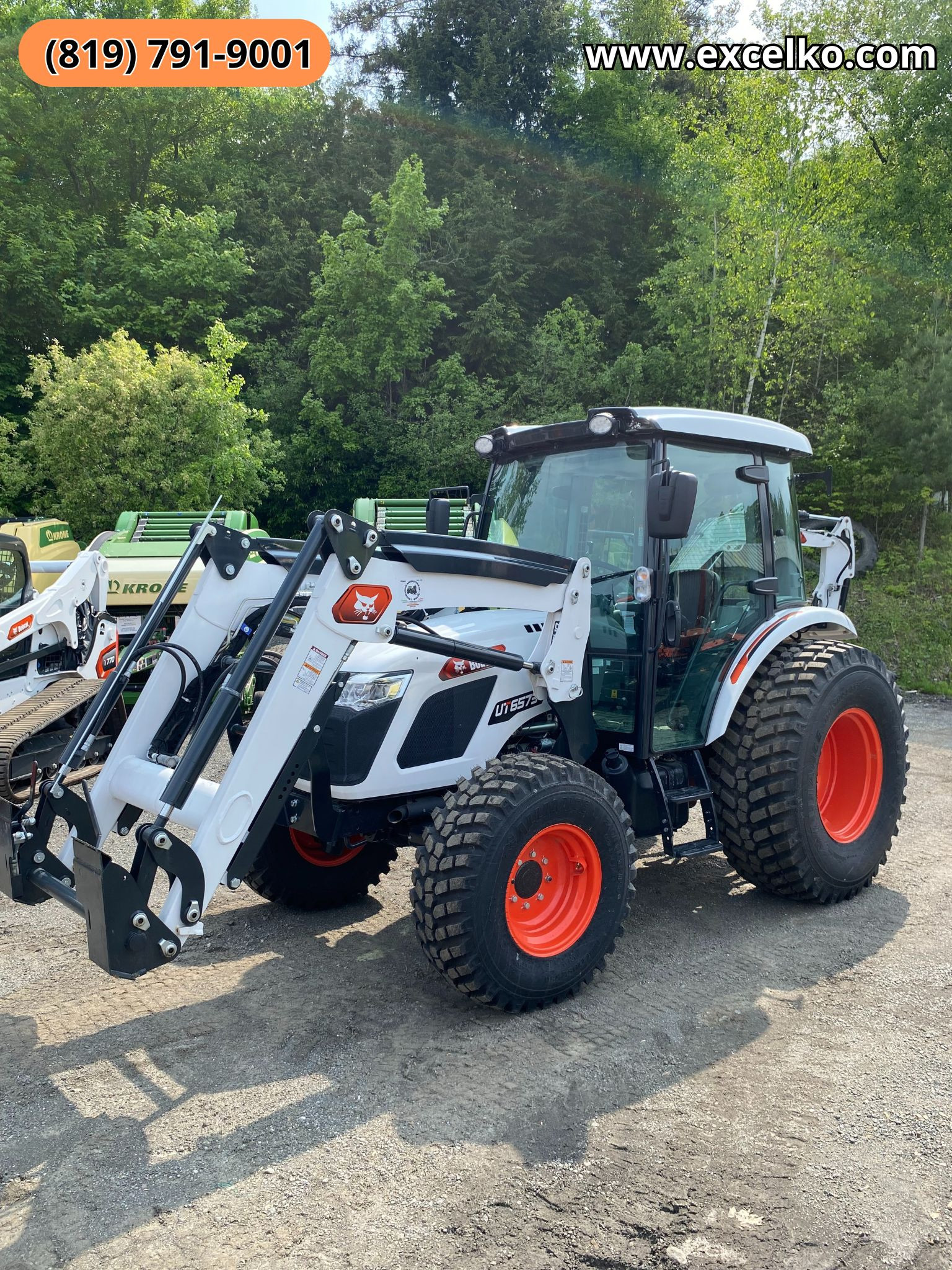 New 2025 Bobcat UT6573 in Sherbrooke, QC
