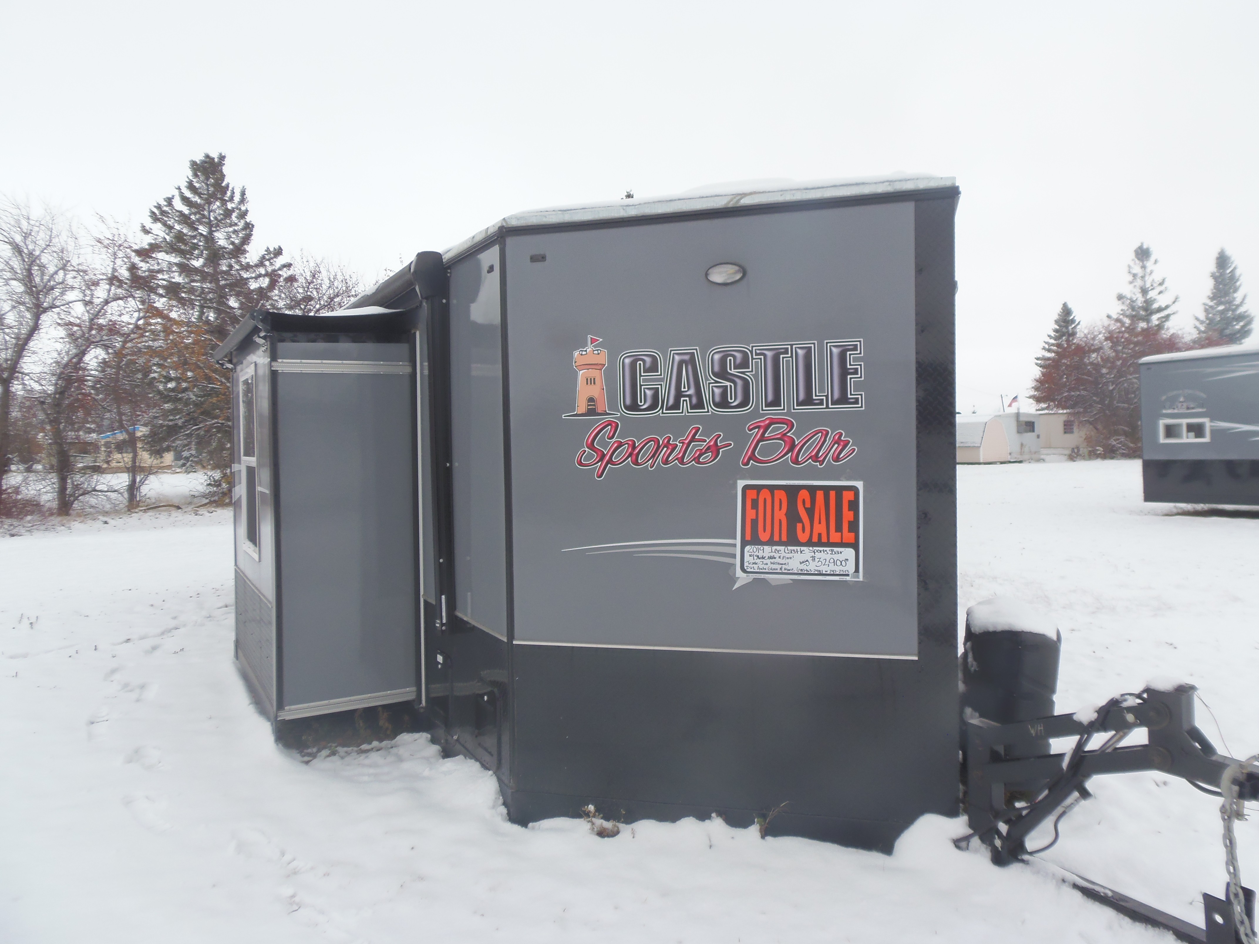 Used, 2019, Ice Castle, 8 X 26 V SPORTS BAR, Travel Trailers