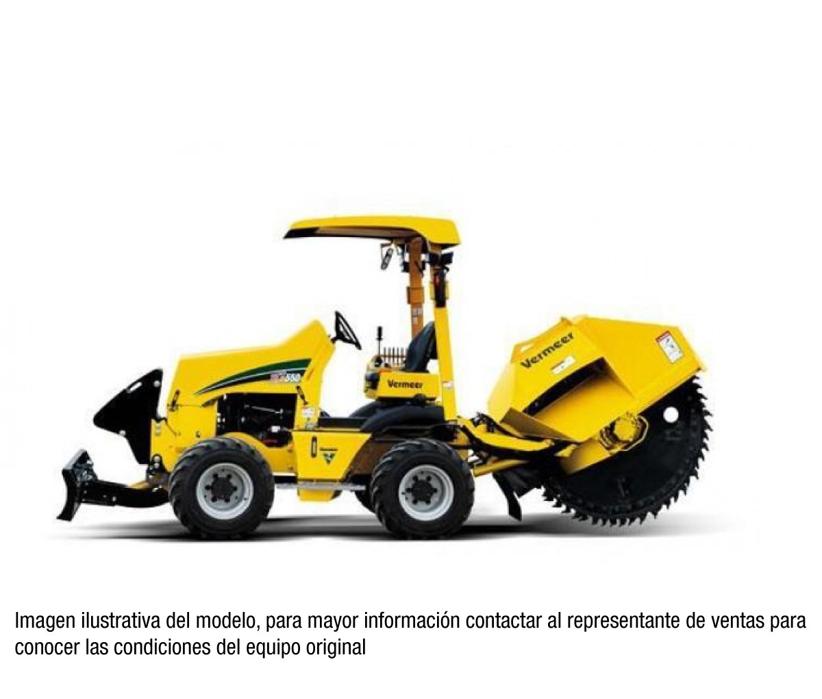 Vermeer RTX550 Ride-On Tractor Trenching / Boring / Cable Plows For ...