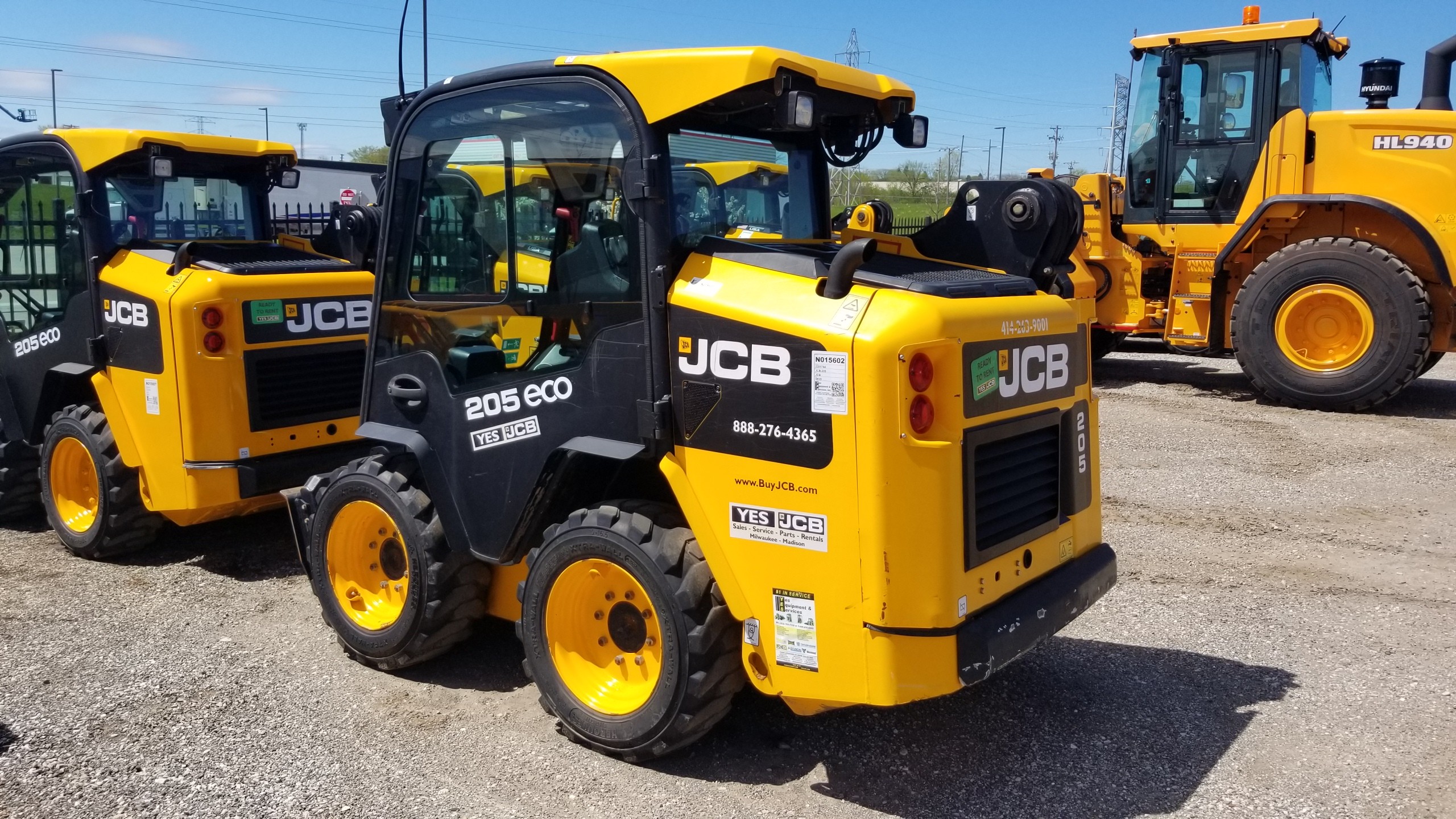 2015 JCB 205 For Sale (39217021) from YES JCB [2885] in Milwaukee, WI | CEG